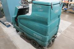 Machines Used | Tennant 7100 Ride On Floor Scrubber