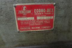 Machines Used | Fergusson Econo-Dex Index Table