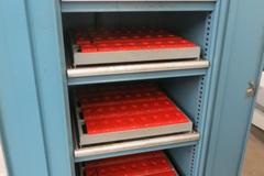 Machines Used | Lista 2-Door Locking Storage Cabinet with (5 ...