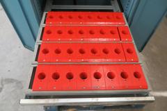 Machines Used | Lista 2-Door Locking Storage Cabinet with (5 ...