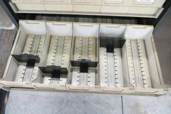 Machines Used | 8-Drawer Locking Storage Cabinet with 5-Dividing Trays ...