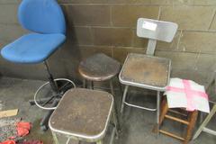 Machines Used | (10) Assorted Shop Stools And Chairs- As Shown