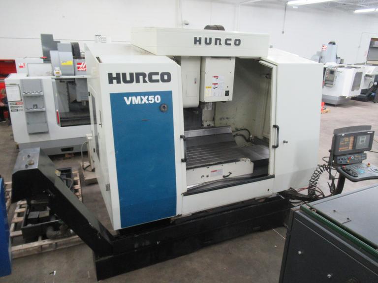Hurco VMX50/40T CNC Vertical Machining Center, 50" x 26" x 24" Travels ...