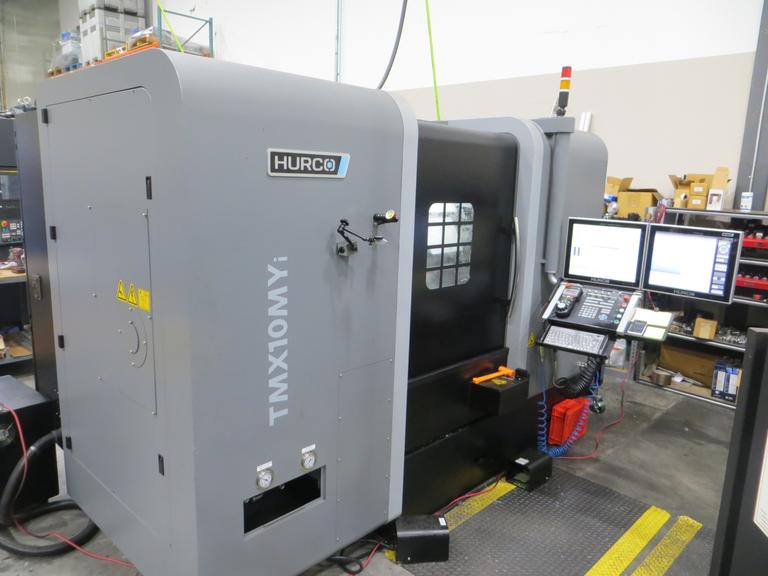 Hurco TMX-10MYi CNC Turning Center with Hurco MAX5 Dual Screen Control ...