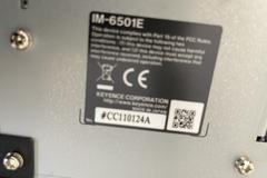 Machines Used | Keyence IM-6501E with IM-6020 Head, Image Dimension ...