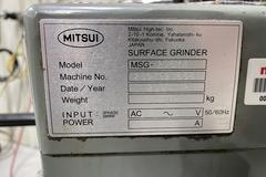Machines Used | Mitsui High-Tech MSG-205MH 6" x 18" Surface Grinder ...