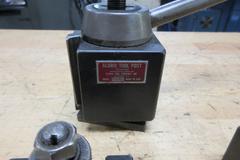 Machines Used | Aloris BXA Quick Change Tool Post and Various tool Holders