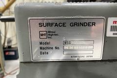 Machines Used | Mitsui High-Tech MSG-200MH 6" x 12" Surface Grinder with DRO and Chuck
