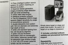 Machines Used | Keyence IM-6501E with IM-6020 Head, Image Dimension ...