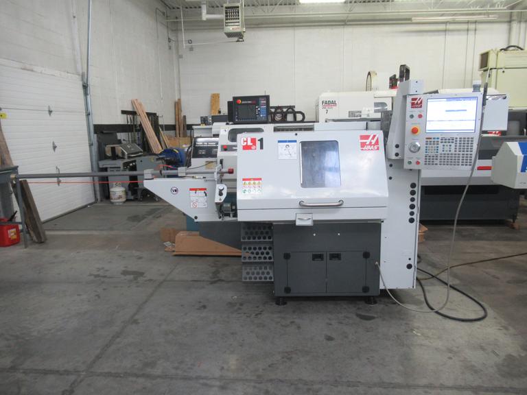 Haas CL-1 CNC Turning Center with Live Milling, 8 Position Tool Turret ...