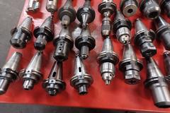 Machines Used | Assorted CAT-50 Toolholders