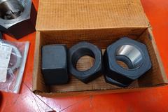 Machines Used | Two Round T-Slotted Plates with various Hex Nuts