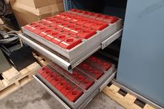 Machines Used | Lista Single Door Cabinet with (4) Drawers & (112) 40 ...