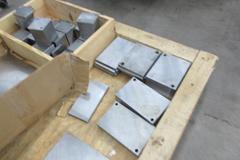 Machines Used | Pallet of Miscellaneous Steel Plates and Wood Box Mud ...