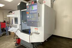 Haas DM-2 CNC Vertical Machining Center with Haas HRT-160 Rotary Table ...