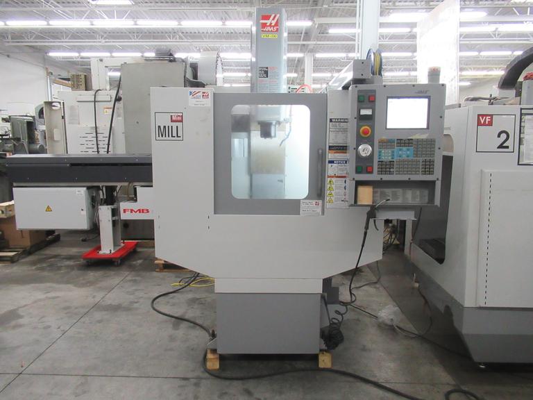 Haas Mini-Mill with 10 Station Carousel, High Speed Machining, 4" Riser ...