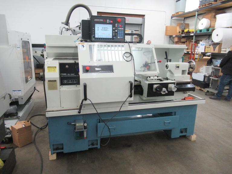 Southwest Industries Trak TRL 1840V Flatbed Engine Lathe with ProtoTrak ...