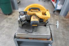 Machines Used | Dewalt 14 Abrasive Wheel Chop Saw with Small Metal ...