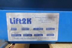 Machines Used | Bishamon Lift2K Electic Over Hydralic Lift Table, 39 ...
