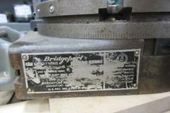 Machines Used | Bridgeport 12" Slotted Horizontal Rotary Table