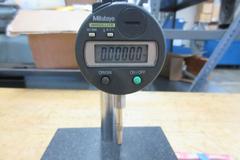 Machines Used | 6 x 6" Black Granite Indicator Stand with Mitutoyo 0-1 ...