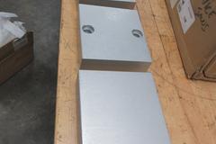 Machines Used | TECO Parlec 6" Aluminum Double Lock Vise Jaws, New In Box