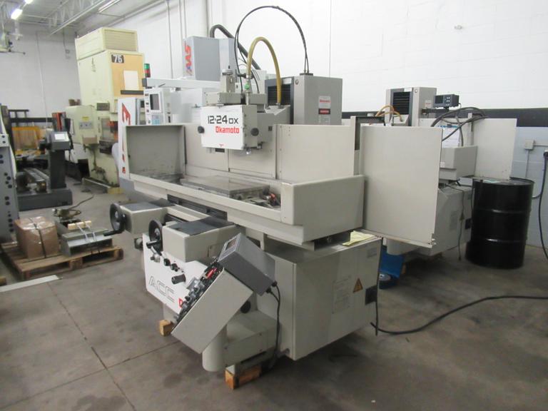 Okamoto ACC 12.24DX Automatic Surface Grinder, 12" x 24" with ...