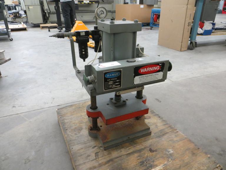 Machines Used | Danly 1 Ton Air Press