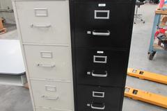 Machines Used | Office Furniture Including Desk and (2) 4-Drawer File ...