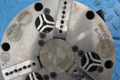 Machines Used | MicroCentric 6-120-3 6" 3-Jaw Pneumatic Chuck