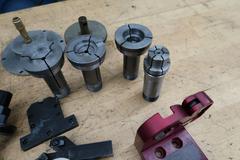 Machines Used | Assorted Lot of Tooling: 5C Step Chucks, Boring Bar ...