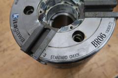 Machines Used | Kitagawa BR06 6-1/2" 3-Jaw CHC Lathe Chuck, 6000 RPM Max
