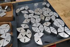Machines Used | Aluminum Pie and Standard Jaws for 4" Northfield Air Chucks