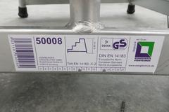 Machines Used | Steigtechnik 50008 2-Step Aluminum Stool, Approx. (9 ...