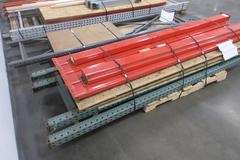 Machines Used | Section of Pallet Racking, (2) 120" x 31" Uprights, (6 ...