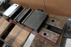 Chick BL4 4" Double Lock Machine Vise with Steel Jaws and Handle ...