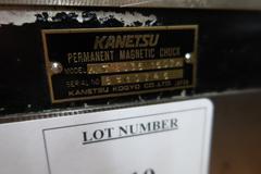 Machines Used | Kanetsu 8" x 14" Permanent Magnetic Chuck with Riser