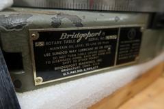 Machines Used | Bridgeport 12" Rotary Table