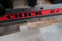 Chick BL4 4" Double Lock Machine Vise with Steel Jaws and Handle ...