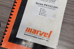 Machines Used | Marvel Spartan PA13/3EPC