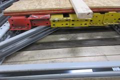 Machines Used | Section Of Pallet Racking (2) 144" x 42" Uprights, (6 ...