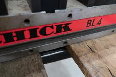 Machines Used | Chick BL4 4" Double Lock Machine Vise with Steel Jaws ...