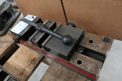 Chick BL4 4" Double Lock Machine Vise with Steel Jaws and Handle ...