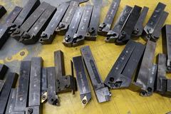 Machines Used | Lathe Stick Tooling, Insert Type, Mostly 3/4" and 1" Shank