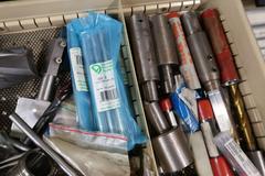 Machines Used | Drawer Contents: Perishable Tooling and Misc Items