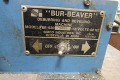 Machines Used | Burr Beaver Model BB-920 Edge Deburring Machine, Bench ...