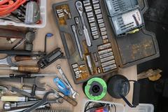 Machines Used | Hand Tool Assortment: Wrenches, Sockets, Knives, Screw ...