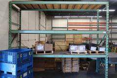 Machines Used | Section of Pallet Racking with (2) 120" x 36" Uprights ...