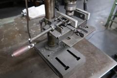 Machines Used | Delta Benchtop Drill Press with Vise and Drill Chuck