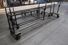 Machines Used | Material Carts, (4) Up to 106" Long. 12" to 16 ...